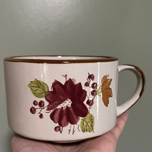 Stone Crest | Dining | Vintage Stonecrest Soup Mug 39 Plum Blossom ...